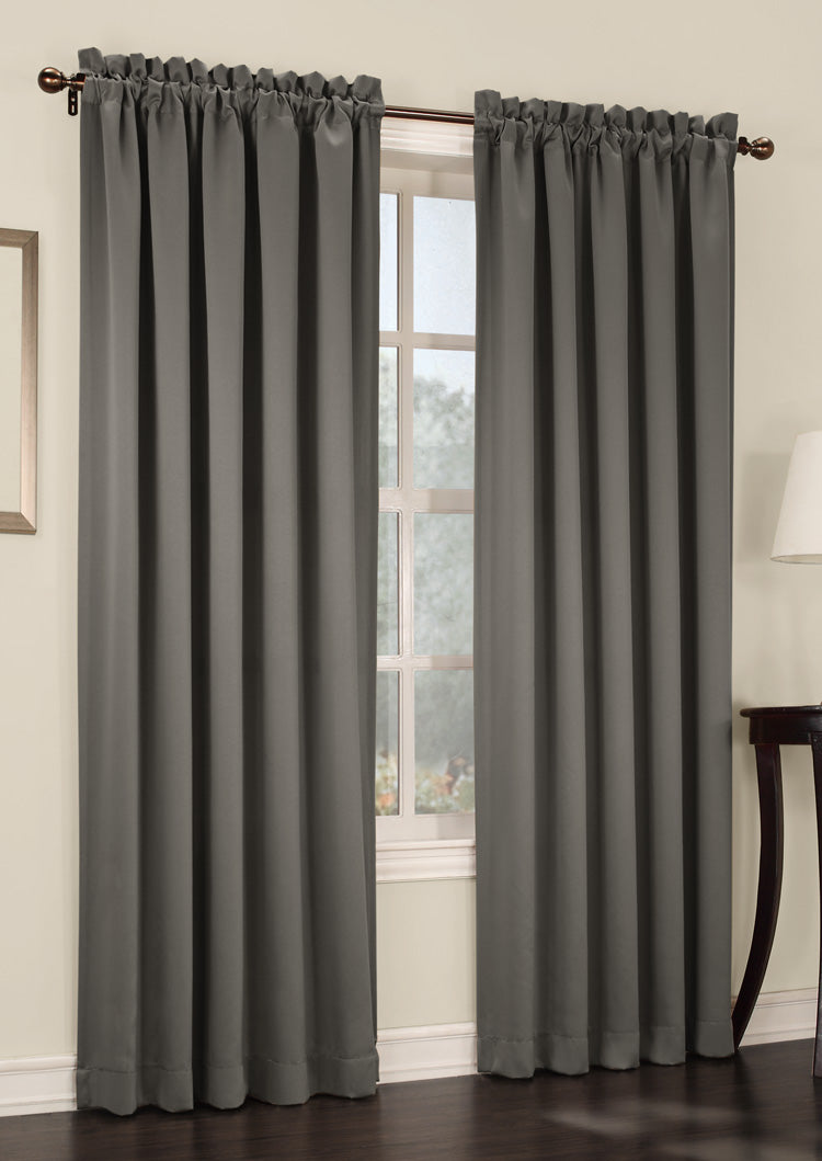 Curtain Store | Madison Curtains | Steel - Window Treatments – Swags Galore