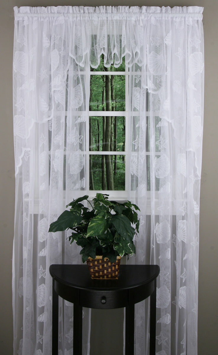 Seashell Lace Panels - Swags Galore
