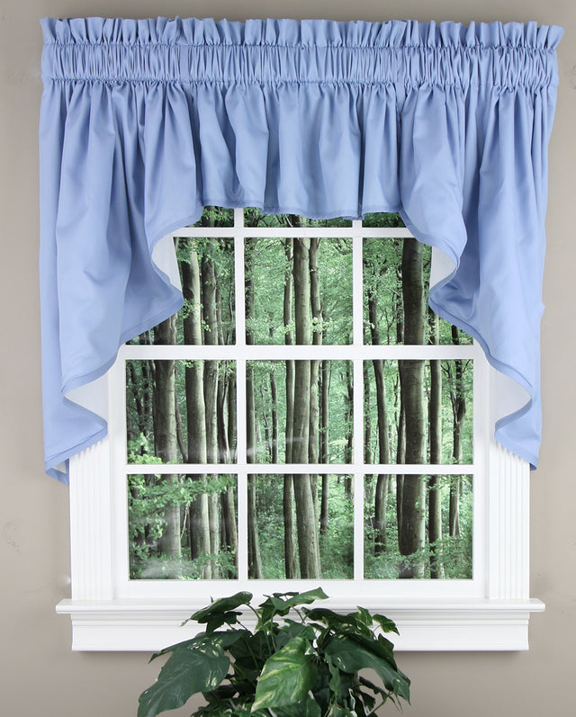 Stacey 3PC lined Swag Set - Swags Galore