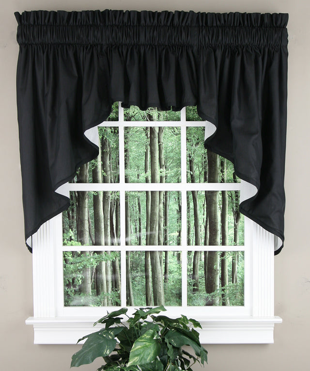 Stacey 3PC lined Swag Set - Swags Galore
